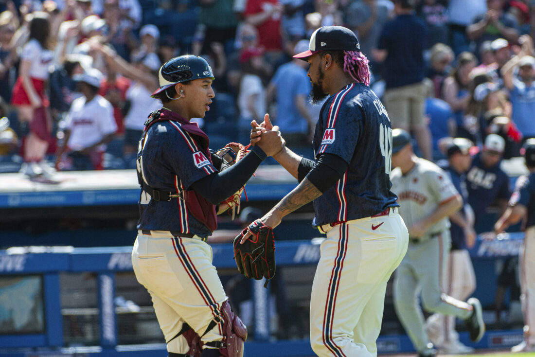 Bo Naylor’s pinch-hit, 3-run homer sends AL Central-leading Guardians to 5-4 win over Giants ...